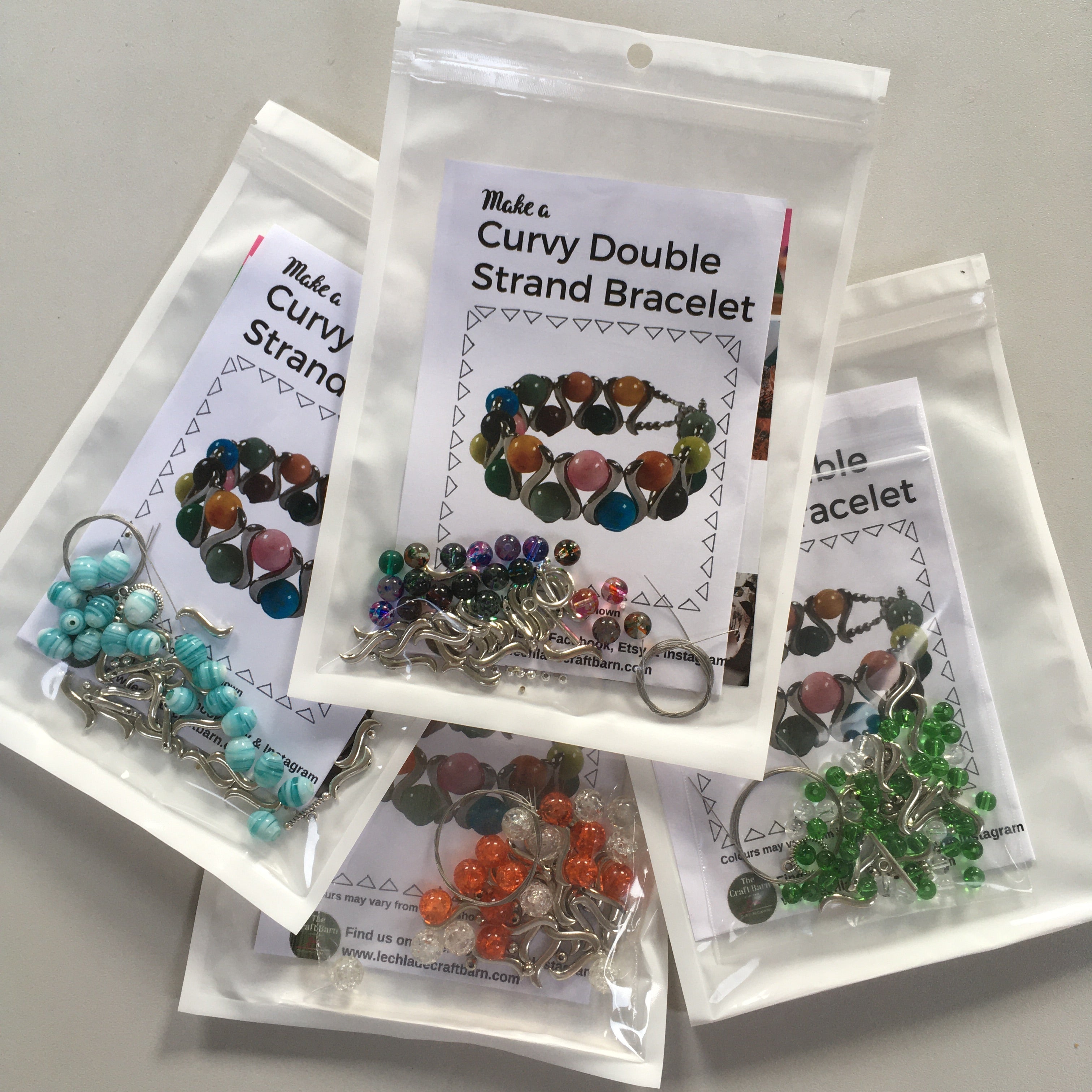 Curvy Double Stranded Bracelet Kit – lechladecraftbarn